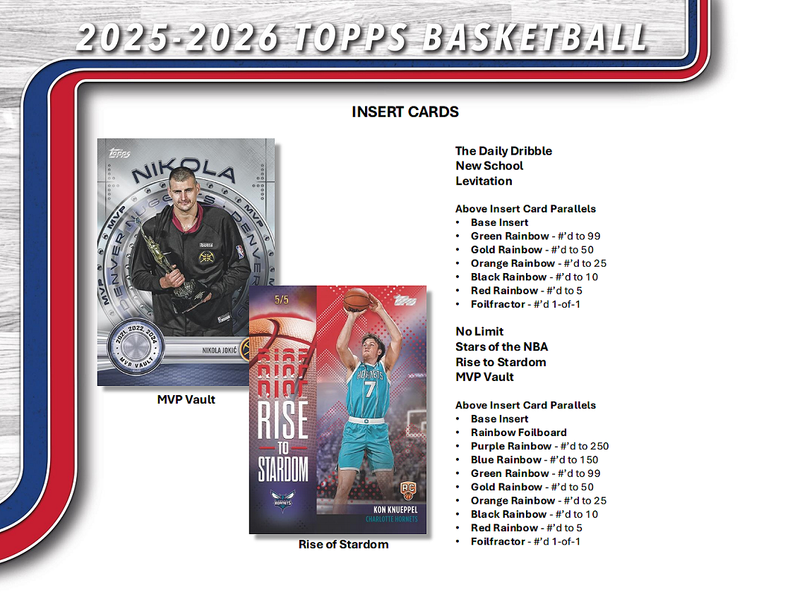 2025-26 NBA Topps Flagship Jumbo