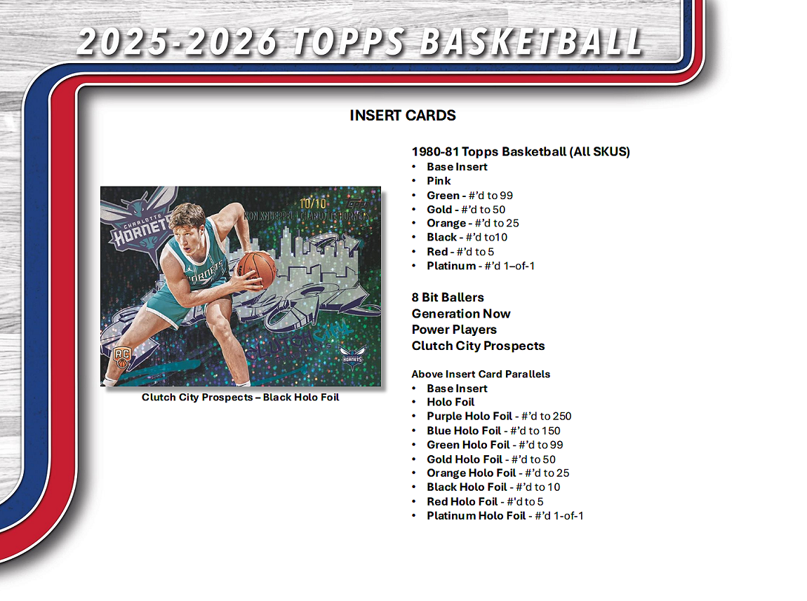 2025-26 NBA Topps Flagship Mega Box