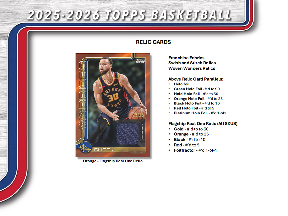 2025-26 NBA Topps Flagship Mega Box