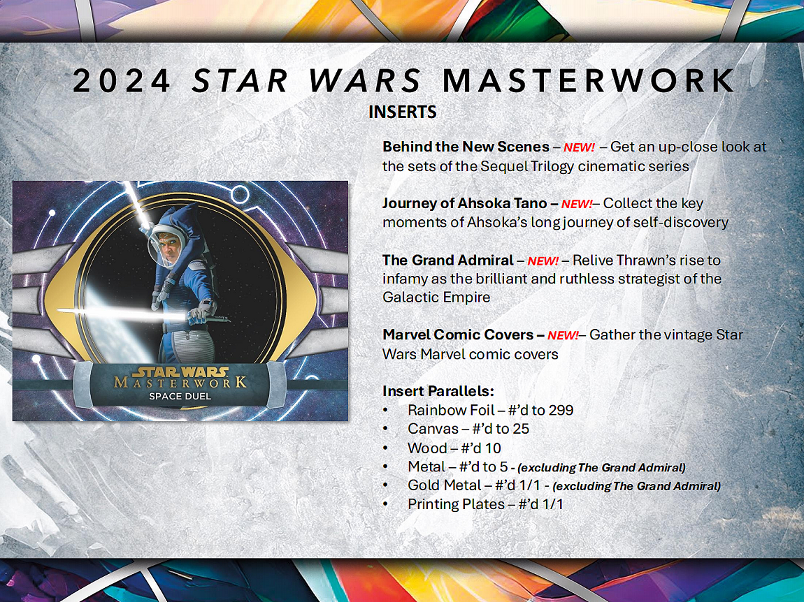 2024 Topps Star Wars Masterwork