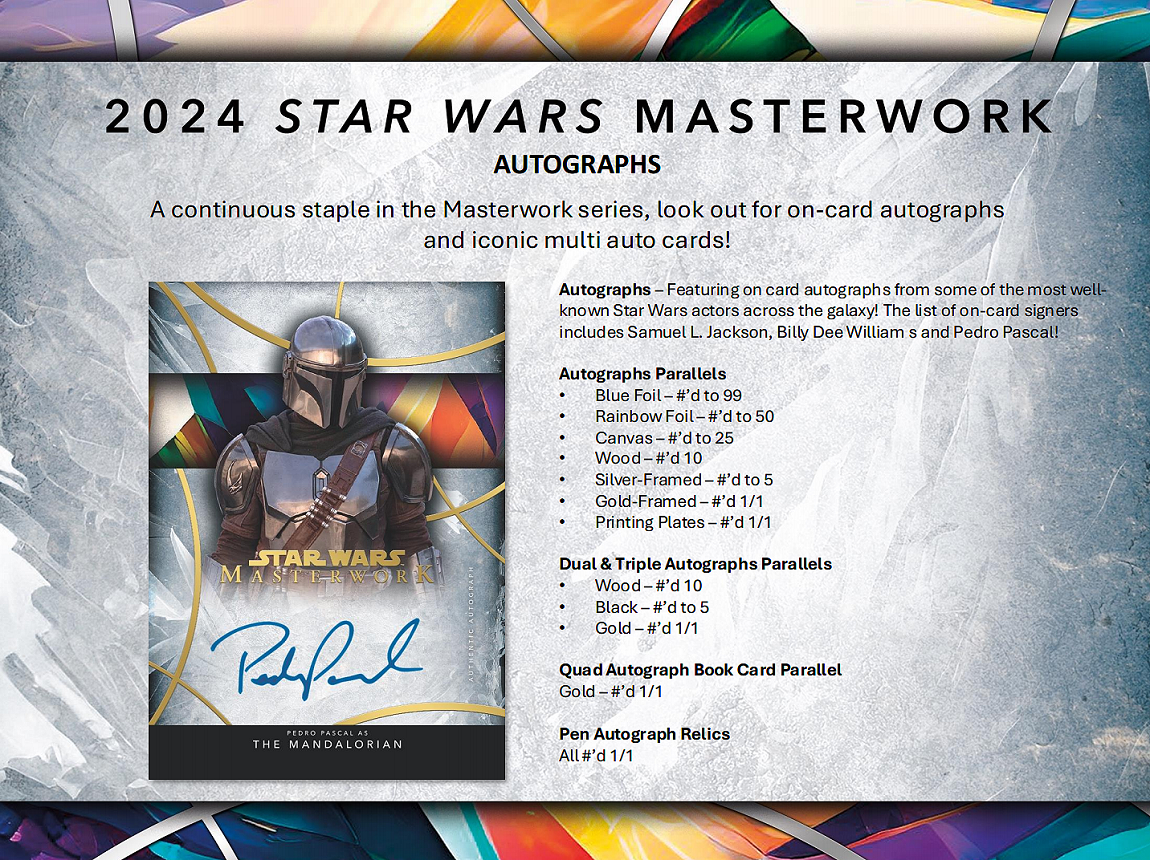 2024 Topps Star Wars Masterwork