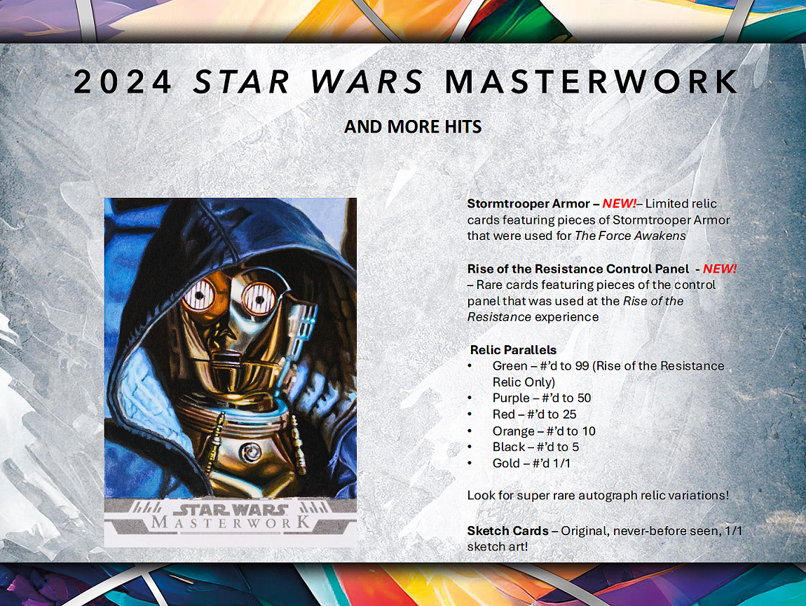 2024 Topps Star Wars Masterwork