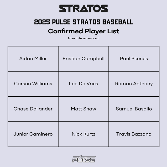 2025 Pulse Stratos Baseball Cards